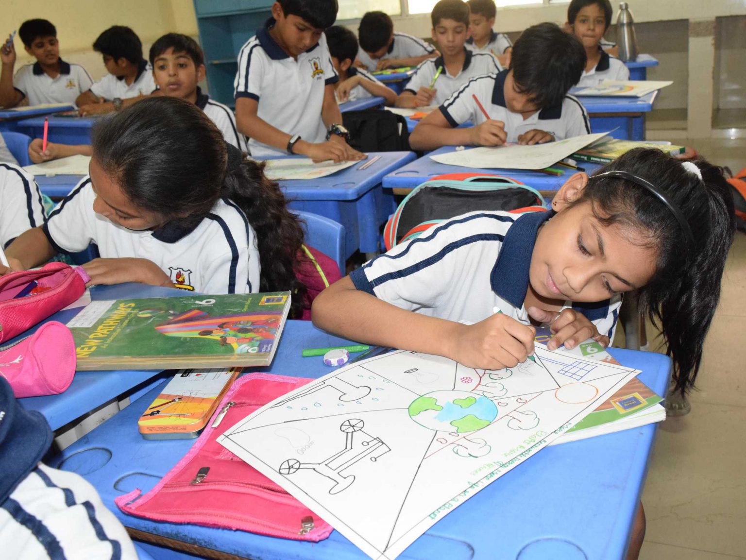 Poster Making Competition for students at JPHS