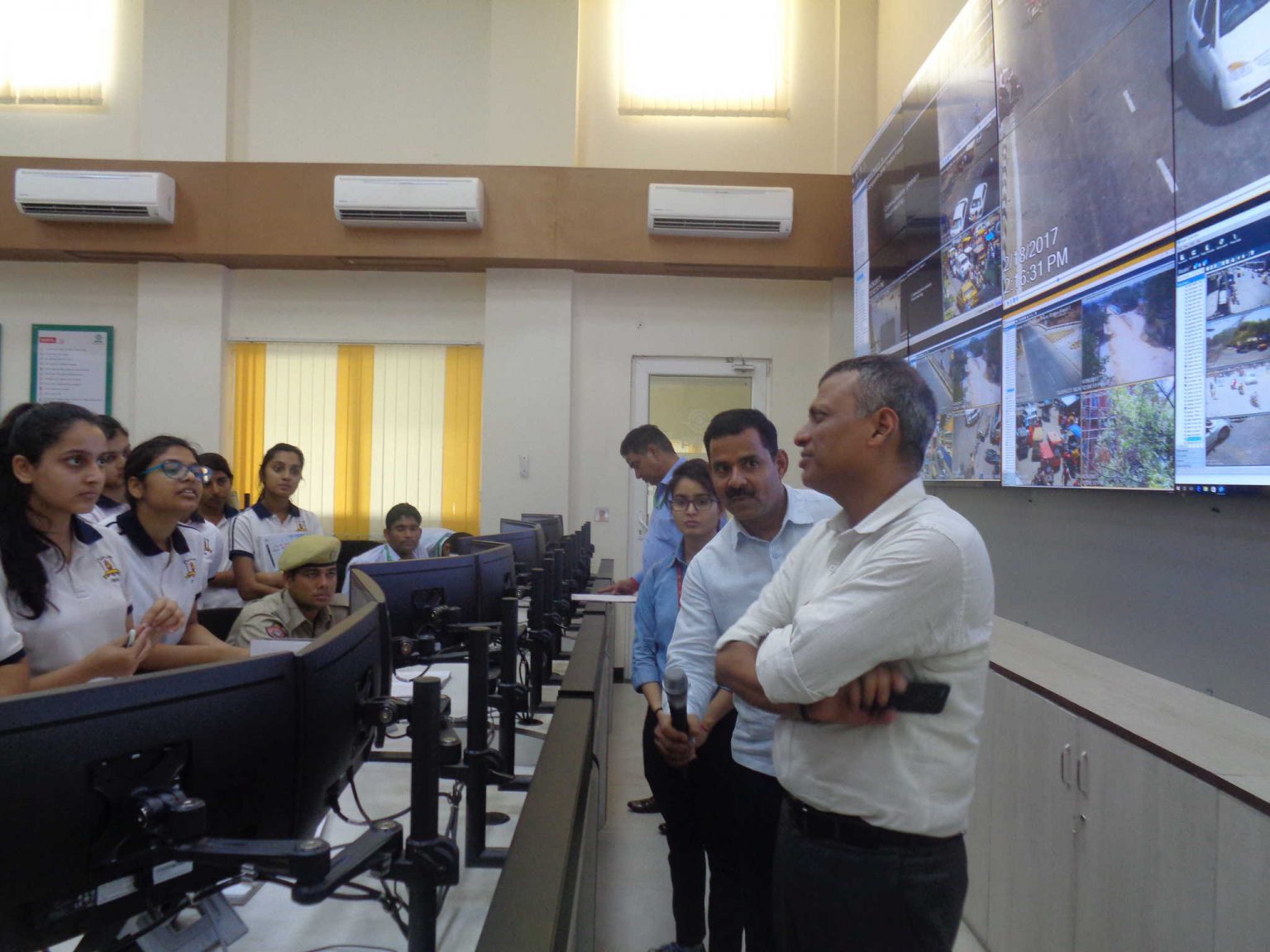 JPHS Grade 11 and 12 students visit Police Commissionerate, Jaipur
