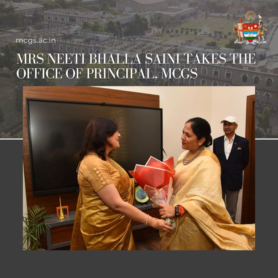 Mayo College Girls' School, Ajmer Welcomes New Principal, Mrs Neeti ...